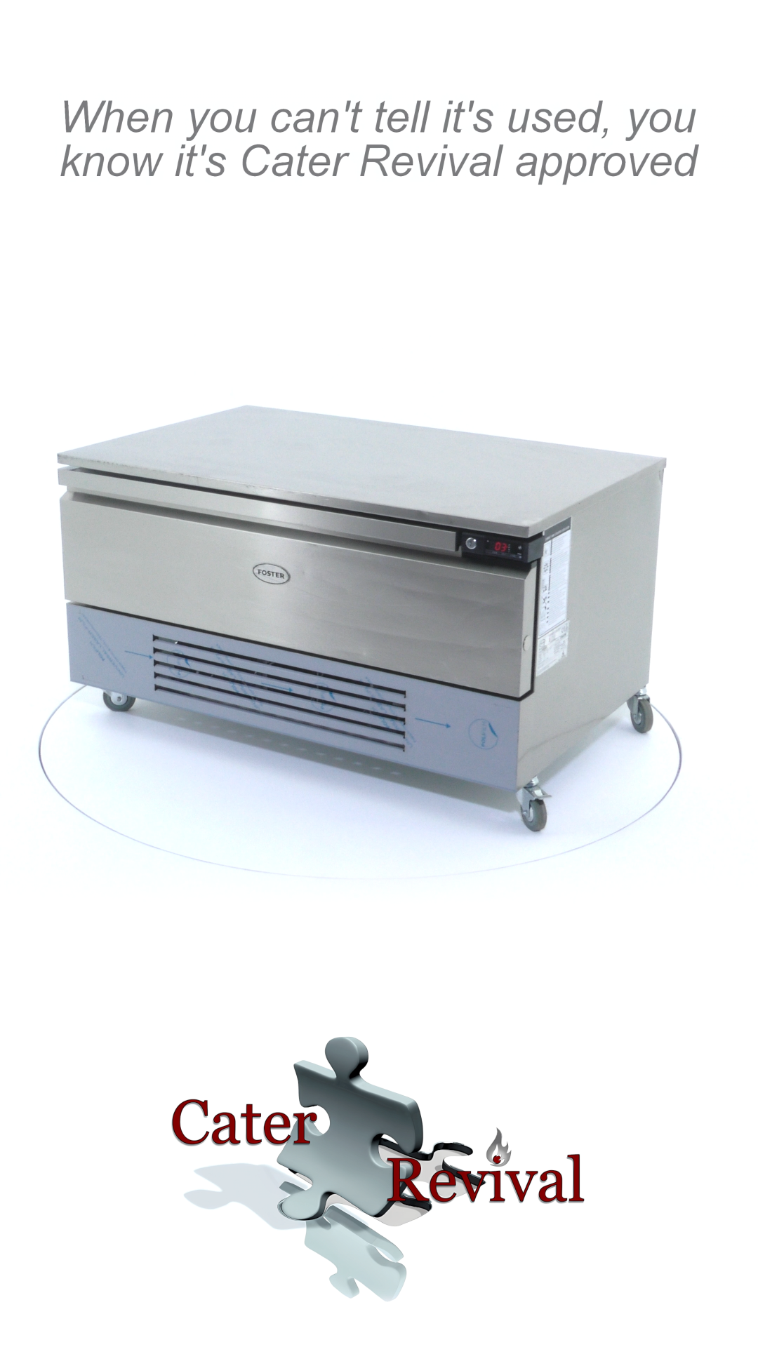 Foster FlexDrawer 1 Drawer Counter Fridge / Freezer – Cater Revival ...