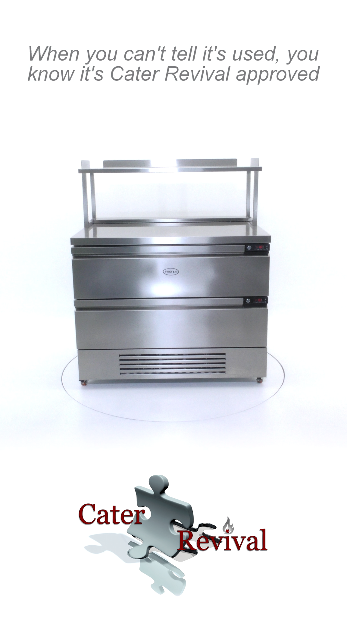 Foster FFC6-2 FlexDrawer 2 Drawer Counter Fridge/Freezer – Cater ...