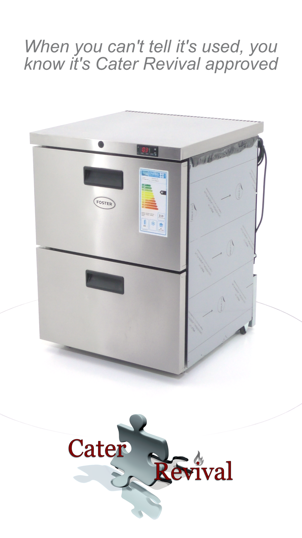 Foster HR150 2 Draw Undercounter Fridge – Cater Revival | The North's ...