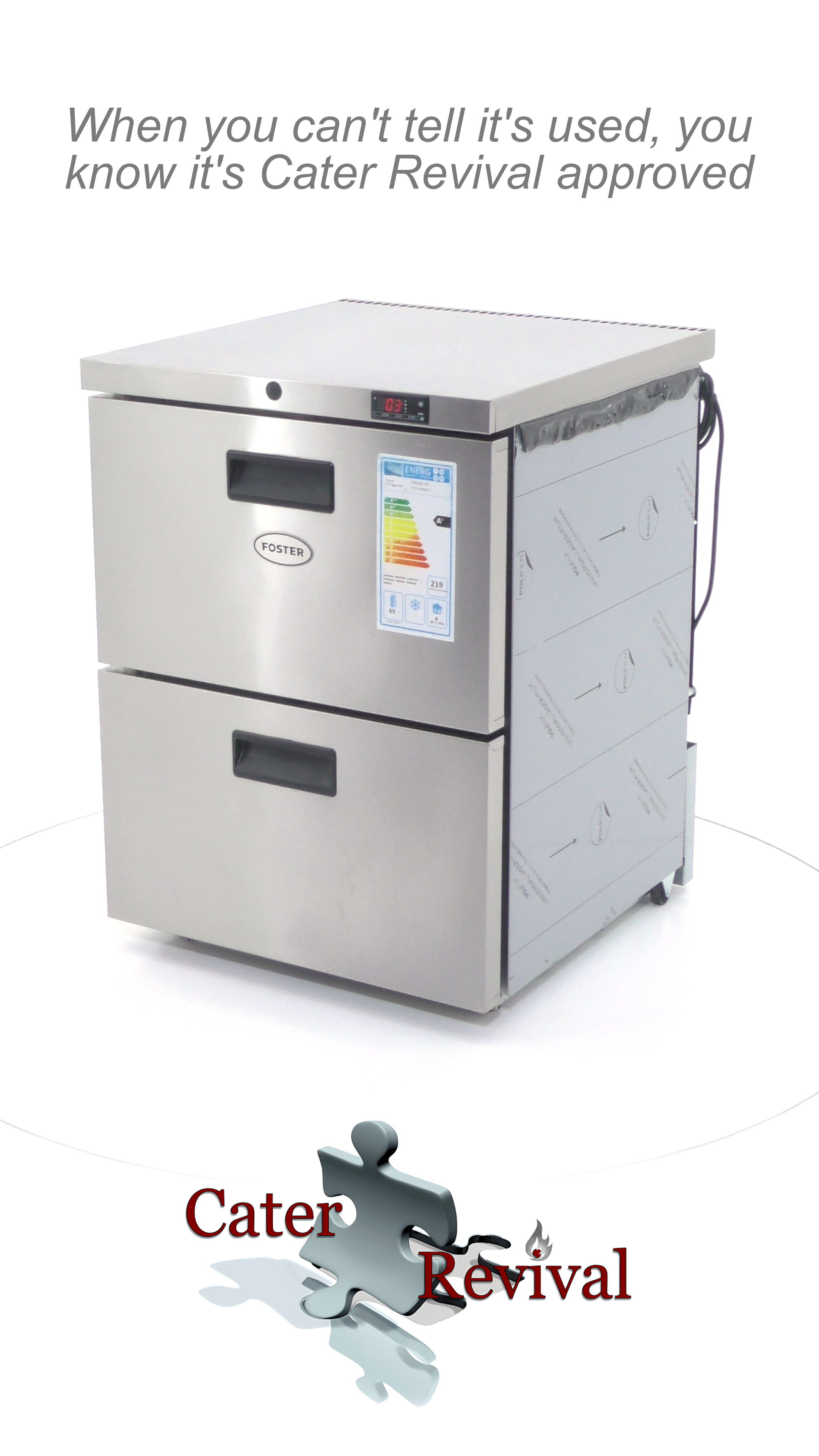Foster HR150 2 Draw Undercounter Fridge – Cater Revival | The North's ...